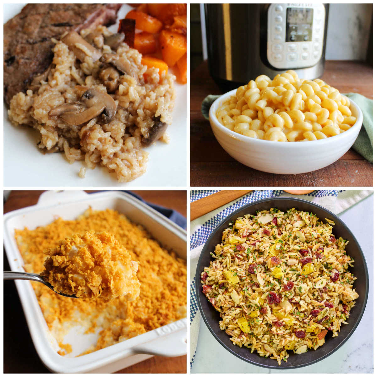 Potato, Pasta & Rice Side Dishes - Cooking With Carlee